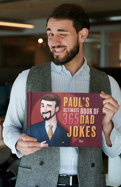 The best Dad Jokes book ever - Hooray Heroes