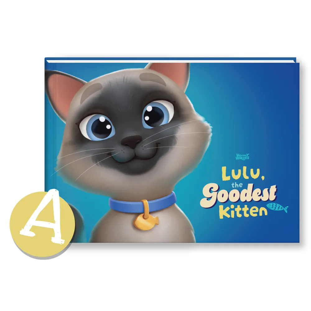 Personalized cat book - Hooray Heroes
