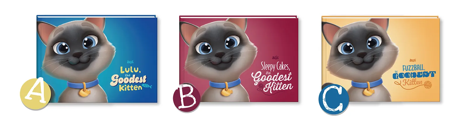 Personalized cat book - Hooray Heroes