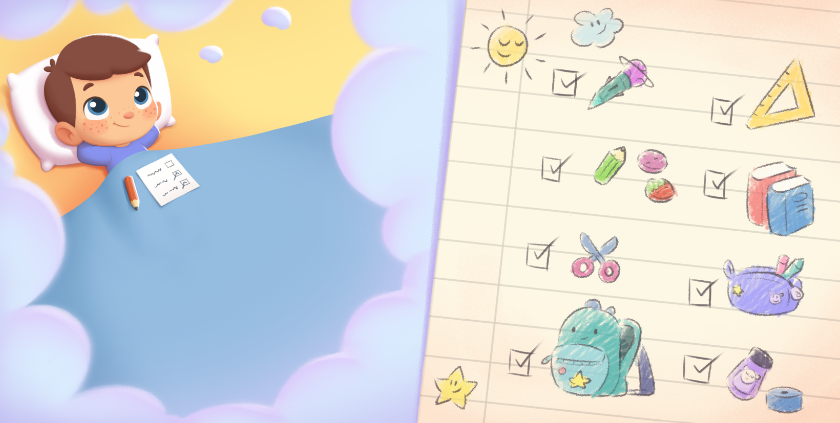 Livre personnalisé sur la rentrée des classes - Mini Héros Collection